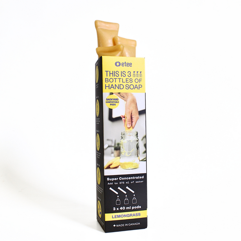 Liquid Hand Soap | Plastic-Free, Plant-Based Soap Concentrate | ETEE